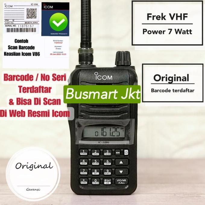 Jual HT Icom V86 Original | Shopee Indonesia