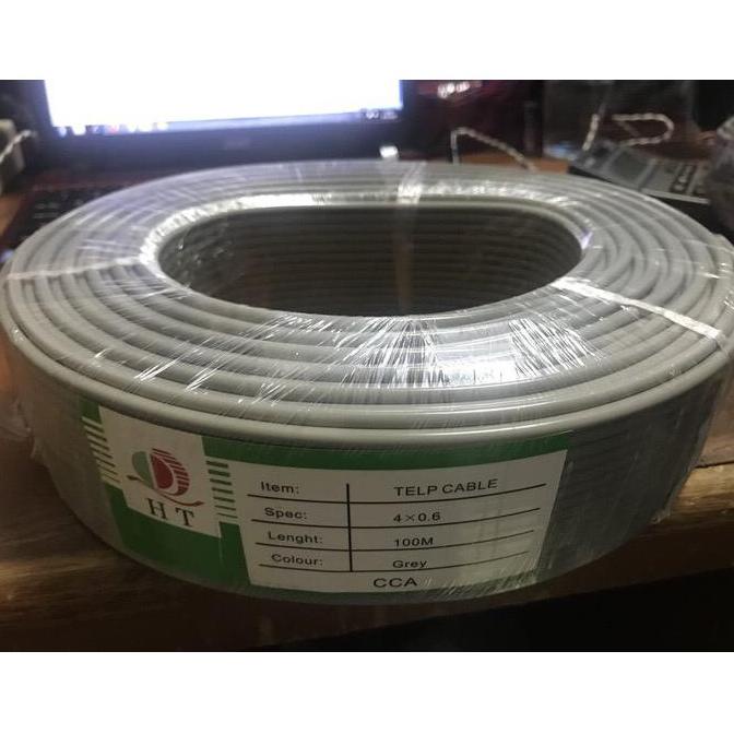 Jual Kabel Telepon HT Isi 4 (4x0.6 @100m) | Shopee Indonesia