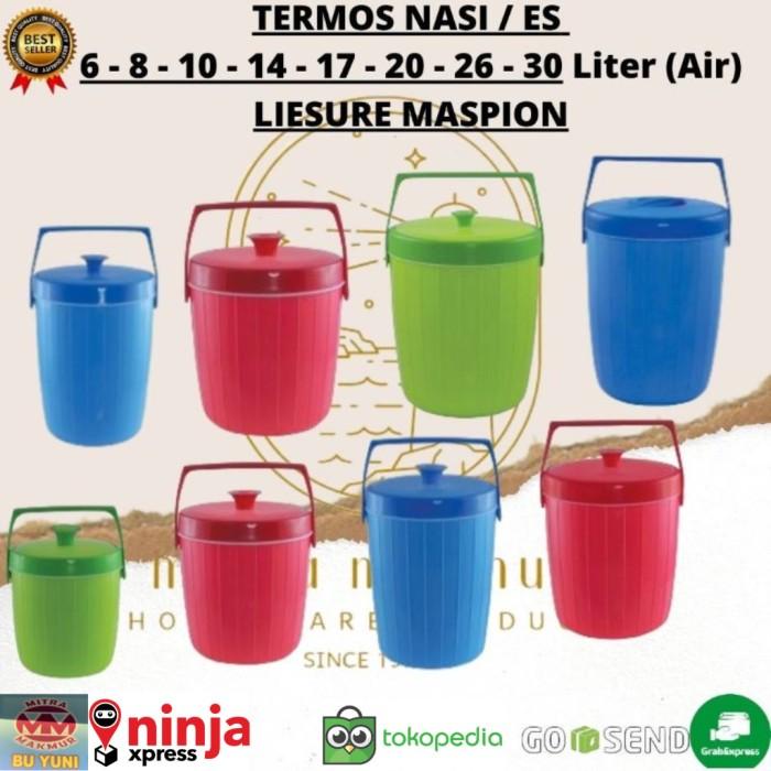 Jual New!! Termos Nasi Dan Es 6-8-10-14-17-20-26-30 Liter Maspion ...