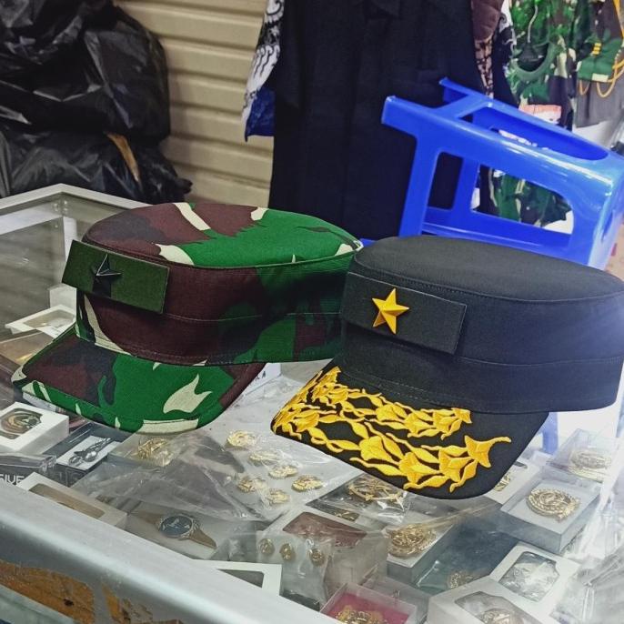 Jual topi komando TNI AD pdl pdh buat pati | Shopee Indonesia