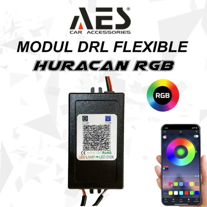 Jual Modul Led Drl Fleksibel Huracan Aes Rgb Original | Shopee Indonesia
