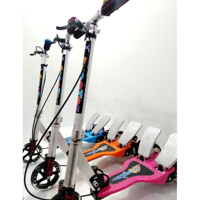 Jual Skuter Dual Pedal / Skuter Genjot / Scooter Otoped | Shopee Indonesia