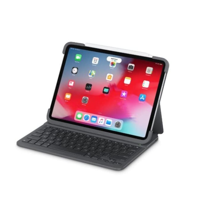 Jual iPad Pro 11 Logitech Slim Folio Pro Case Integrated Bluetooth ...