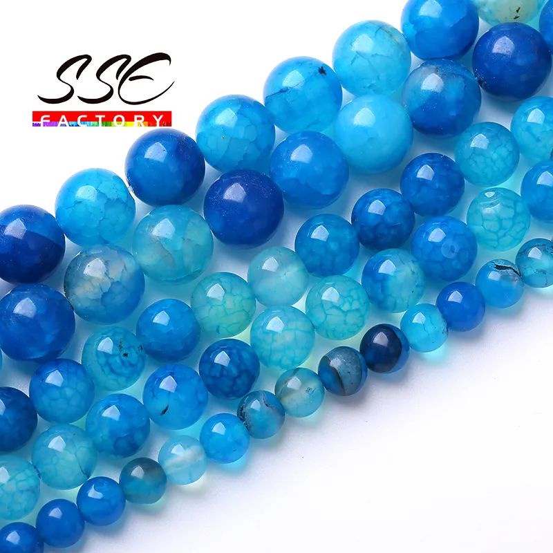 Jual Manik Batu Biru Stripe Chalchedony 4-12mm | Shopee Indonesia