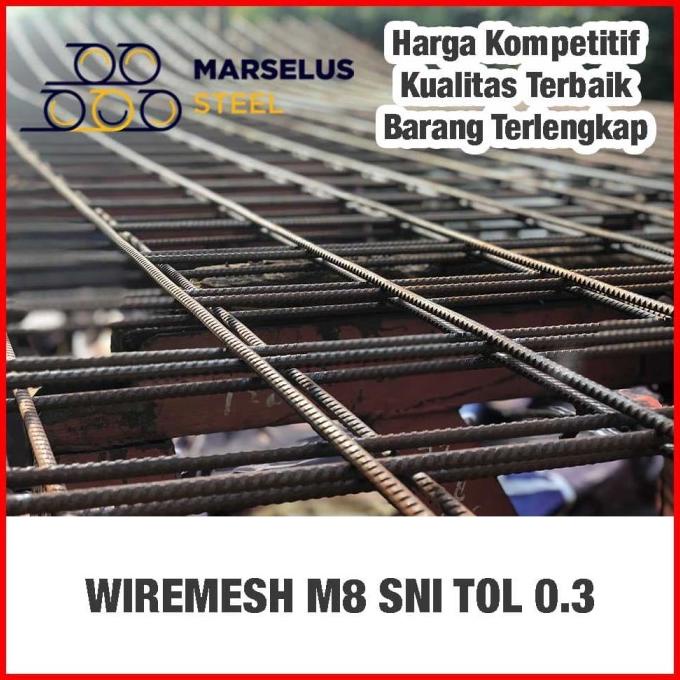 Jual BESI WIREMESH M8 SNI (0,3) 2,1M X 5,4M | Shopee Indonesia
