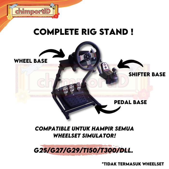 Jual Stand Steering Wheel Racing Simulator Cockpit Import | Shopee Indonesia