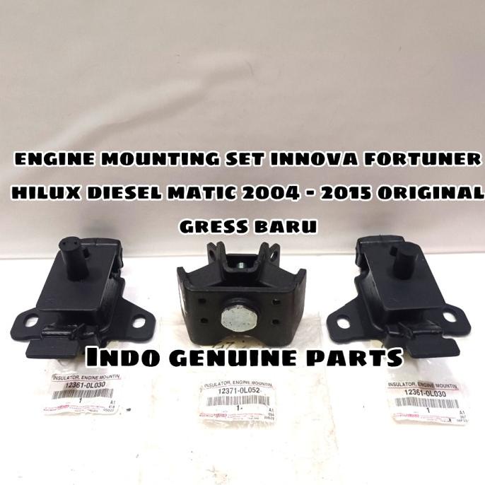 Jual engine mounting set innova fortuner hilux diesel matic 2004 - 2015 ...