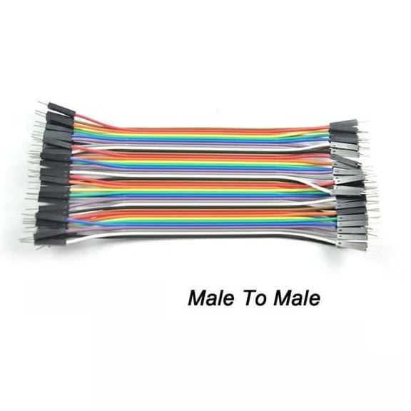 Jual Kabel Jumper Male Male Breadboard Arduino Wire Bread Board Cable ...