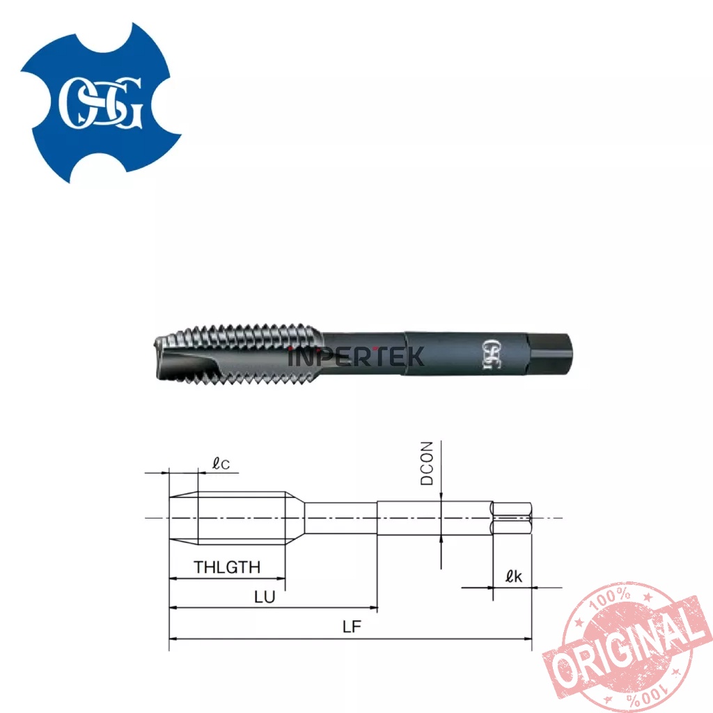 Jual Tap Machine M16 HSE EX-H-POT OSG Taps Mesin M 16 Pointed Ulir Thread | Shopee Indonesia