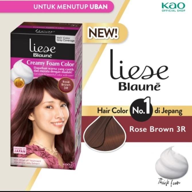 Jual Liese Hair Color-Blaune/Creamy Bubble Foam-Cat/Pewarna/Semir ...