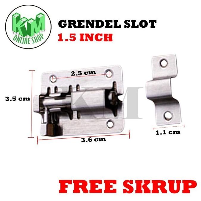 Jual BEST PRODUK Grendel pintu stainless / grendel jendela / Slot Pintu ...