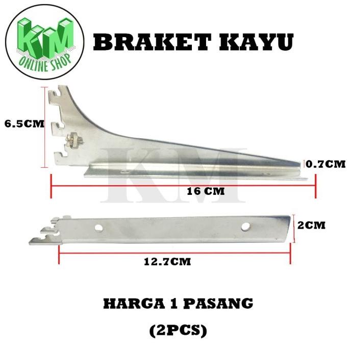 Jual BEST PRODUK Bracket Kayu atau Triplek 15 Cm | Shopee Indonesia