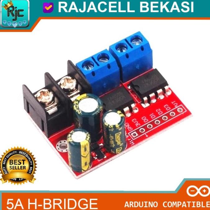 Jual Driver Motor DC Dual Bridge 5A 3-14V Compatible L298N L293D ...