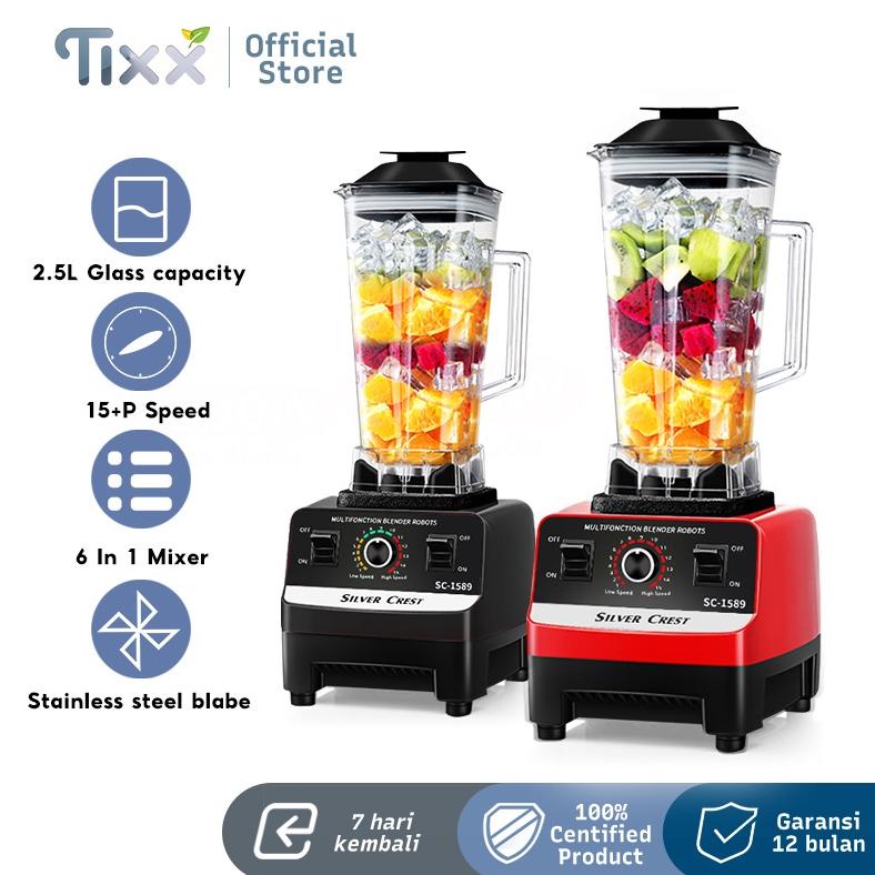 Jual BKI594 TIXX BLENDER 2.5L 220V 6 PISAU CHOPPER JUICER MULTIFUNGSI ...