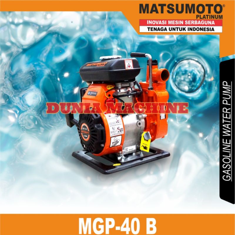 Jual pompa air bensin 1,5 inch MGP 40 B GASOLINE WATER siap pakai | Shopee Indonesia