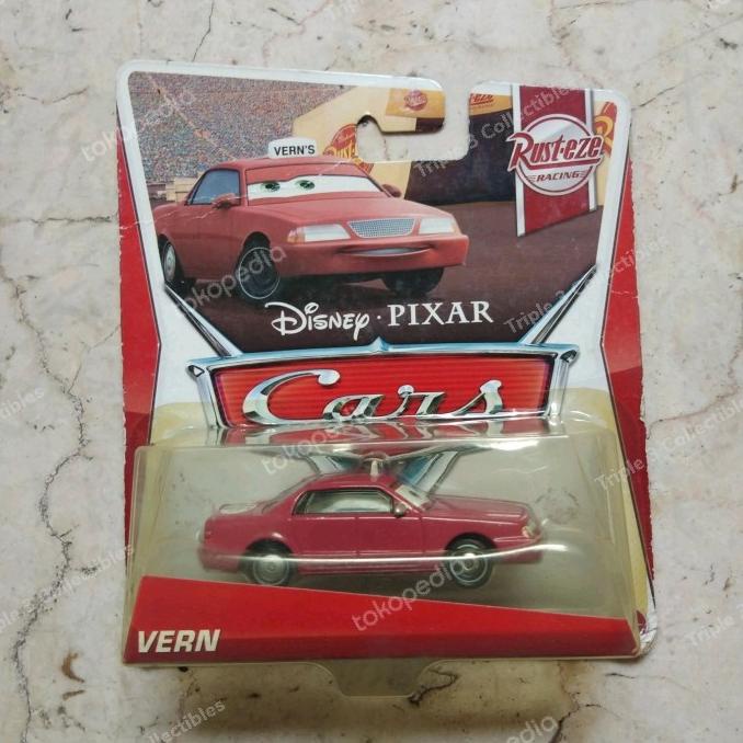 Jual Mattel 1/55 Disney Pixar Cars VERN Vern's Taxi Rusteze Rust-eze ...