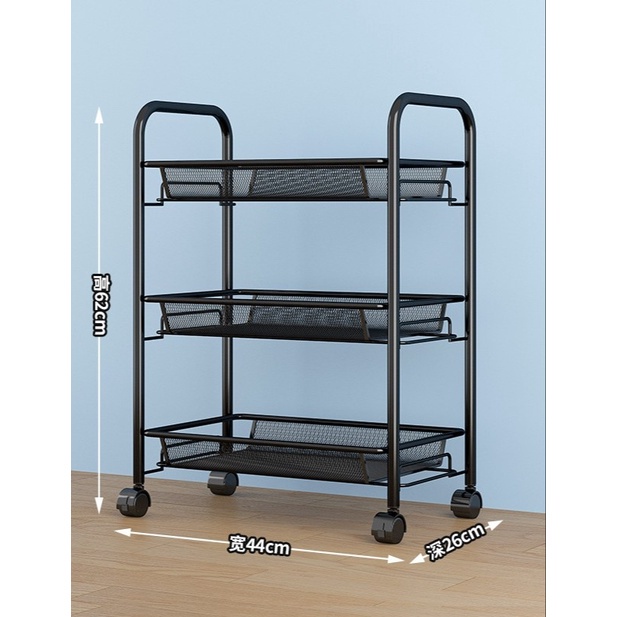 Jual Rak Trolly Roda Tray Wheel Ra 3 Susun M964 | Shopee Indonesia