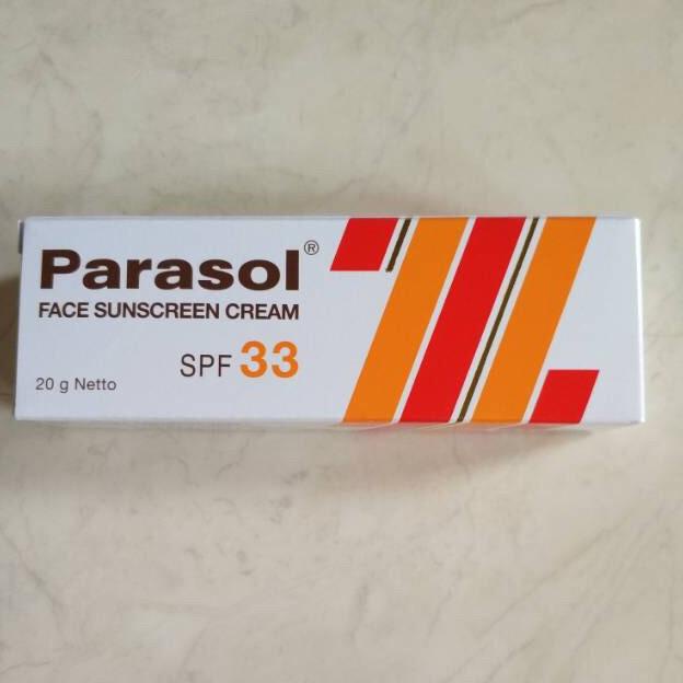 Jual Parasol cream spf 33 - krim tabir surya - sunscreen sunblock krim ...