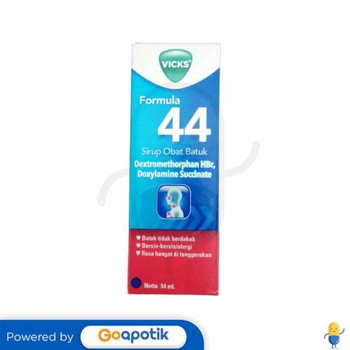 Jual VICKS FORMULA 44 SIRUP 54 ML | Shopee Indonesia