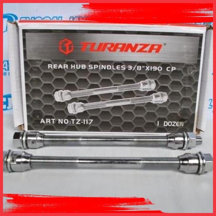 Jual (EJC) AS RODA BELAKANG SEPEDA PANJANG 20 CM CHROME TURANZA BY ...