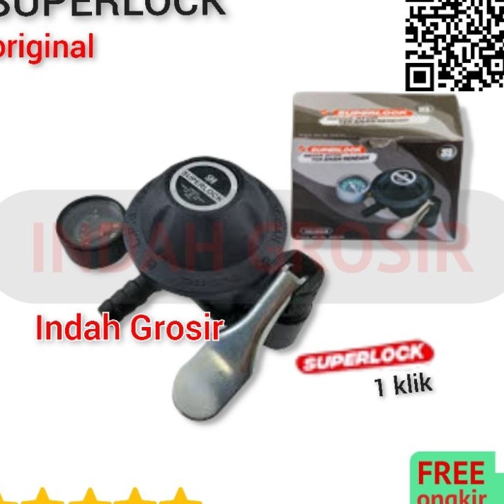 Jual Terupdate SUPERLOCK regulator kompor gas grs 01 - ORIGINAL ...