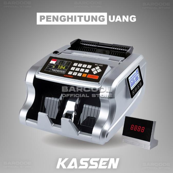 Jual MESIN PENGHITUNG UANG KASSEN MC-40C MONEY BILL COUNTER MC40C ( 3in1 ) | Shopee Indonesia
