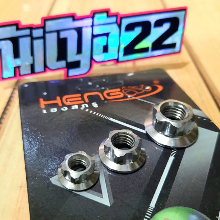 Jual mur 10 12 14 stainless matte probolt model gear original heng ...