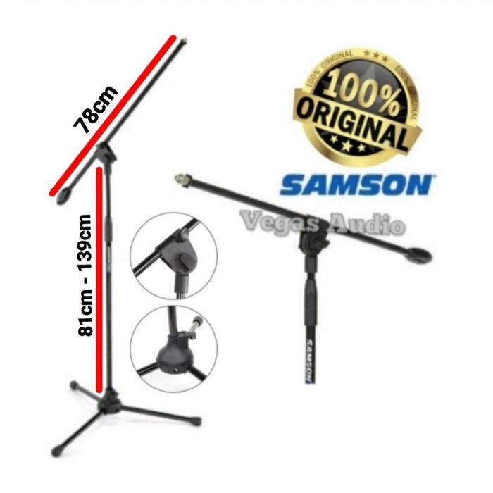 Jual SAMSON BL3 STAND MICROPHONE ORIGINAL ORIGINAL BEST QUALITY ...