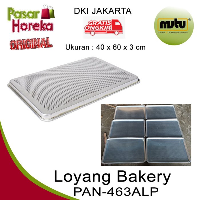 Jual Loyang Kue Alumunium 40x60 /Loyang Bakery Perforated MUTU Paket ...