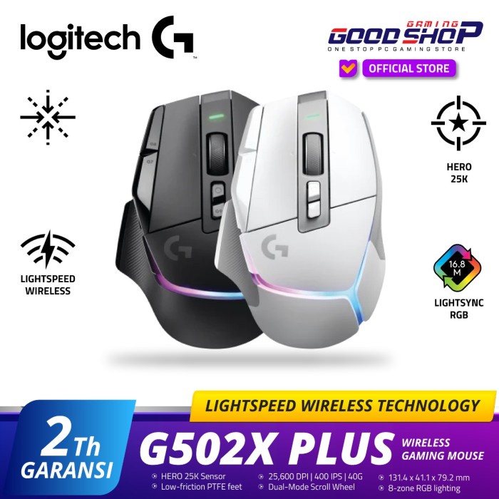 Jual Logitech G502X PLUS Wireless - Gaming Mouse | Shopee Indonesia
