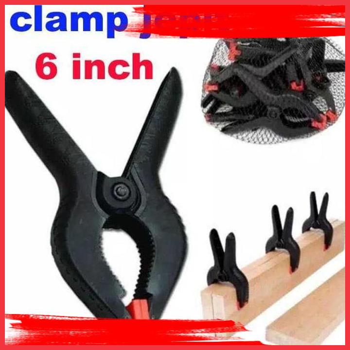 Jual FLO - CLAMP JEPIT MINI 6 INCH KLEM BACKGROUD TANG JEPIT CATOK KLEM ...