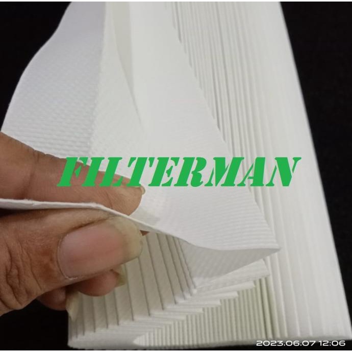 Jual Kertas Saringan Udara Debu Spun Bond Air Filter Paper HEPA 0,3 ...