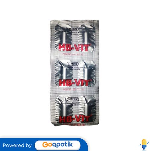 Jual HB-VIT 500 STRIP 6 KAPLET | Shopee Indonesia