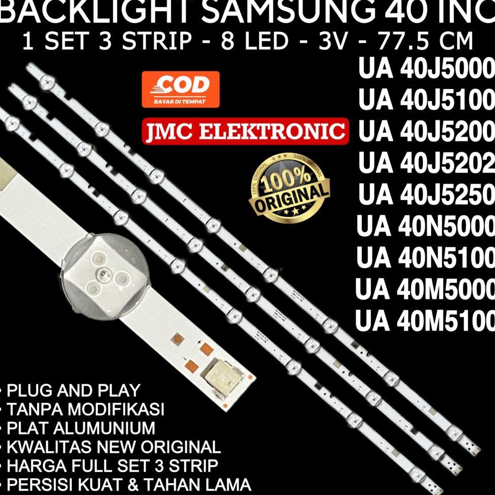 Jual HARGA TERMURAAH BACKLIGHT TV SAMSUNG UA40J5000 UA40J5100 UA40J5200 ...