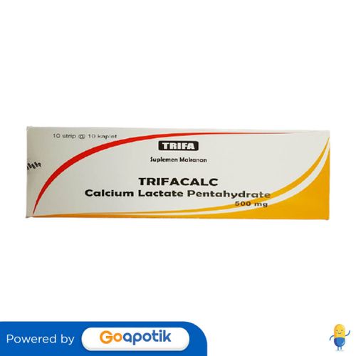 Jual TRIFACALC 500 MG BOX 100 KAPLET | Shopee Indonesia