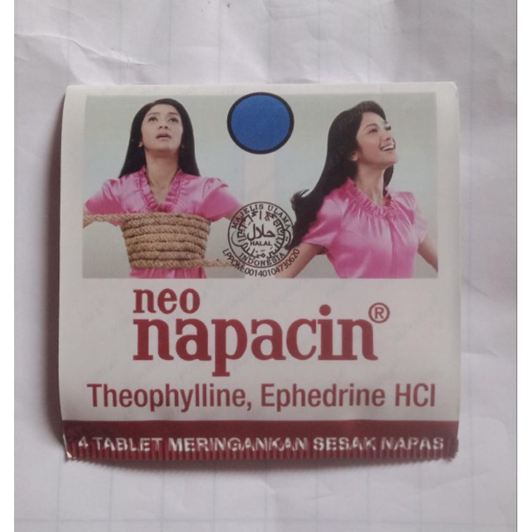 Jual Neo Napacin kemasan Lama dg 2 komposisi harga per strip isi 4 ...