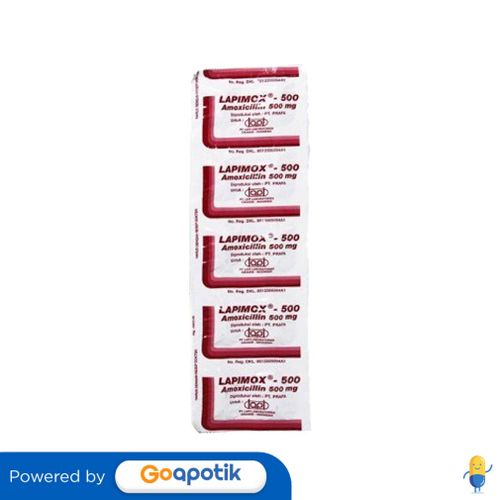 Jual LAPIMOX 500 MG STRIP 10 KAPLET | Shopee Indonesia