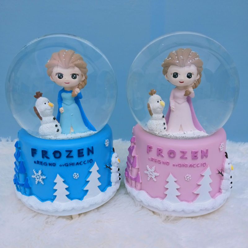 Jual Snowball / Pajangan Bola Kaca Musik Box Frozen Medium | Shopee ...