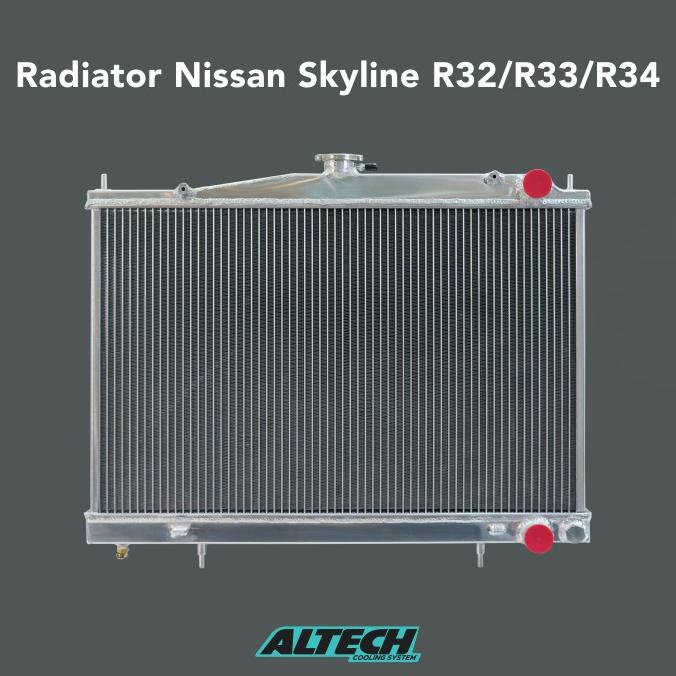 Jual RADIATOR NISSAN SKYLINE GT GTS GTR GTT R32 R33 R34 FULL ALUMUNIUM ...