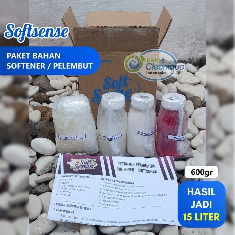 Jual Softsense Paket Softener Laundry Bahan Racikan Jadi 15 Liter | Shopee Indonesia