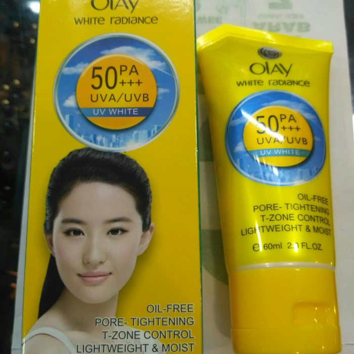 Jual Sunblock Wajah Olay White Radiance Spf 50Pa+++ Uva/Uvb 60 Ml ...