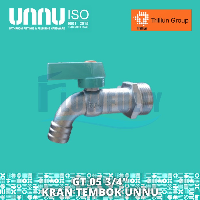 Jual KRAN TEMBOK UNNU GT05 3/4" KERAN AIR DINDING WUDHU BAK KAMAR MANDI 05 | Shopee Indonesia