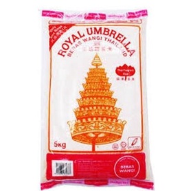 Jual Royal Umbrella Fregrant With Rice 5Kg - Beras Wangi Thailand ...
