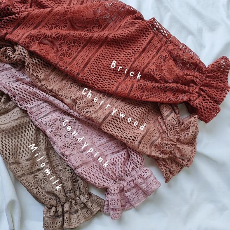 Jual Cod Shireen Outer Brukat // Outer Brokat Modern // Cardigan Brokat ...