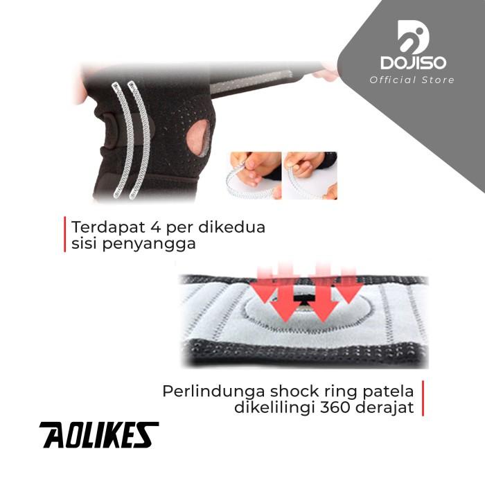 Jual Terapi Lutut Aolikes Premium 7906 Deker Pellindung Lutut Knee ...