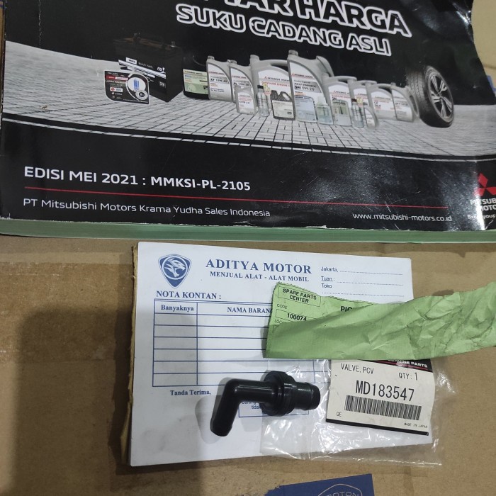 Jual valve pcv bengkok lancer evo galant lele hiu eterna kuda ORIGINAL ...