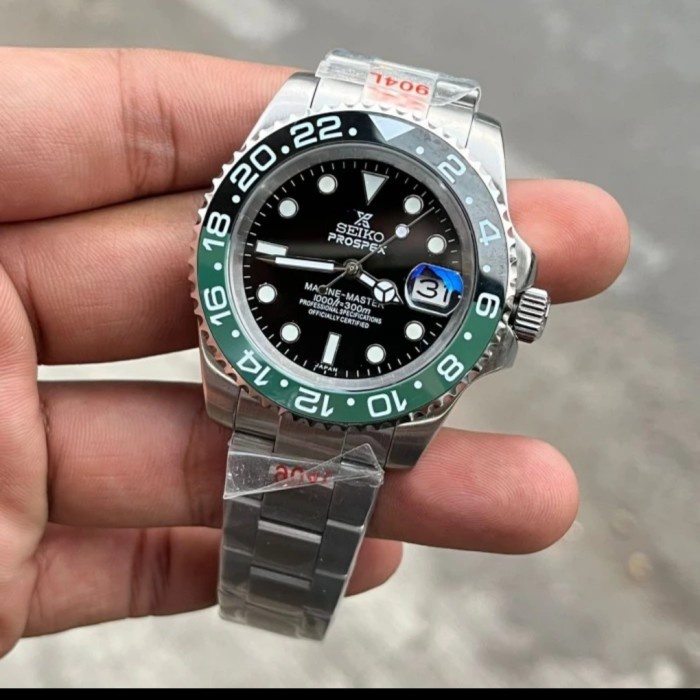 Jual Ori Jam Mod Seiko Sprite Submariner Nh35 Automatic Seikonaut ...