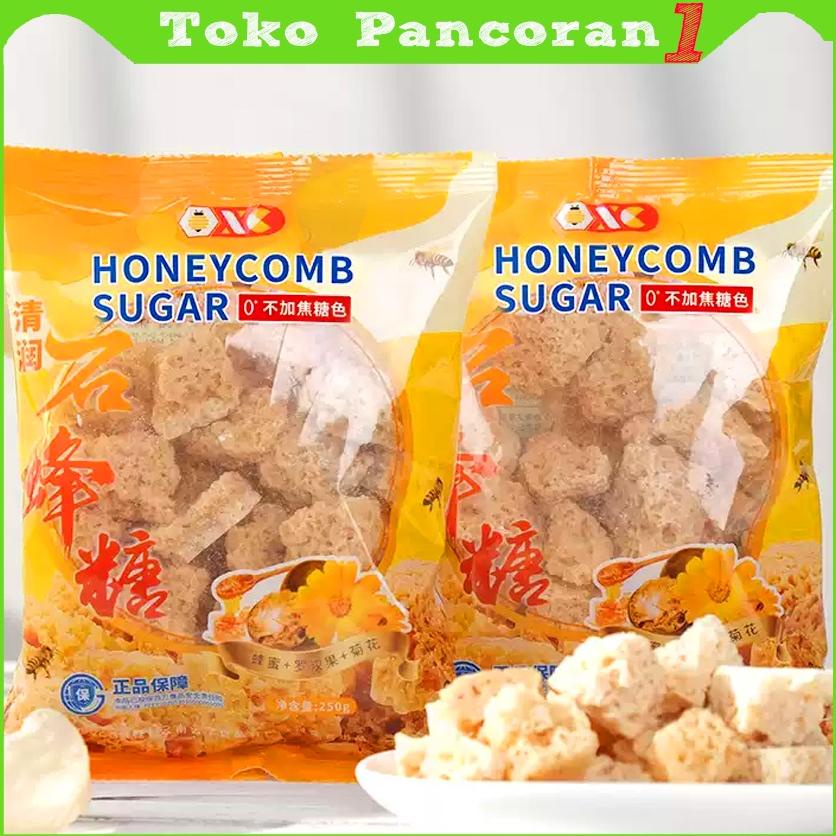 Jual New - Herbal rock sugar / gula batu madu honey 250 gr / health ...
