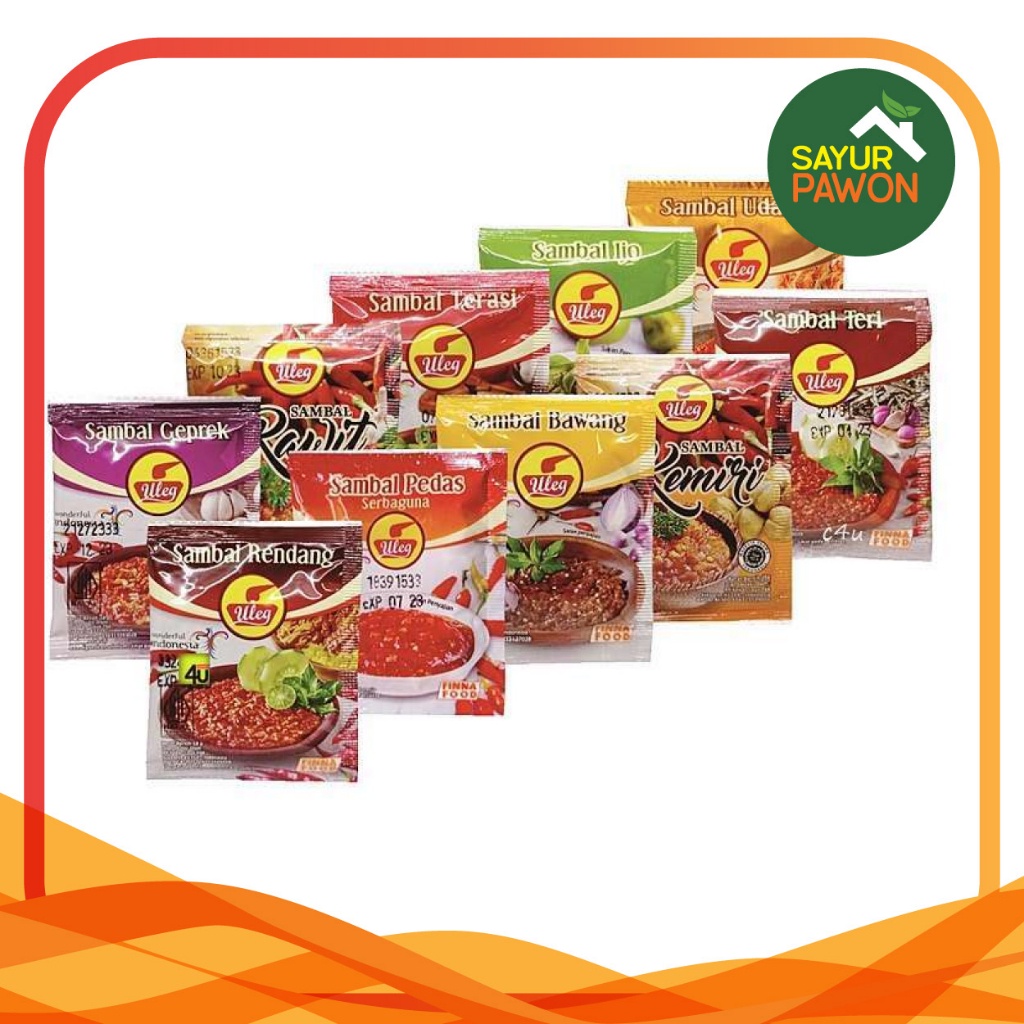 Jual SAMBAL INSTAN MERK ULEG / SACHET - VARIAN RASA | Shopee Indonesia Jual SAMBAL INSTAN MERK ULEG / SACHET - VARIAN RASA | Shopee Indonesia