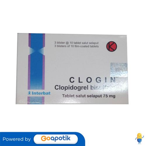 Jual CLOGIN 75 MG BOX 30 TABLET | Shopee Indonesia